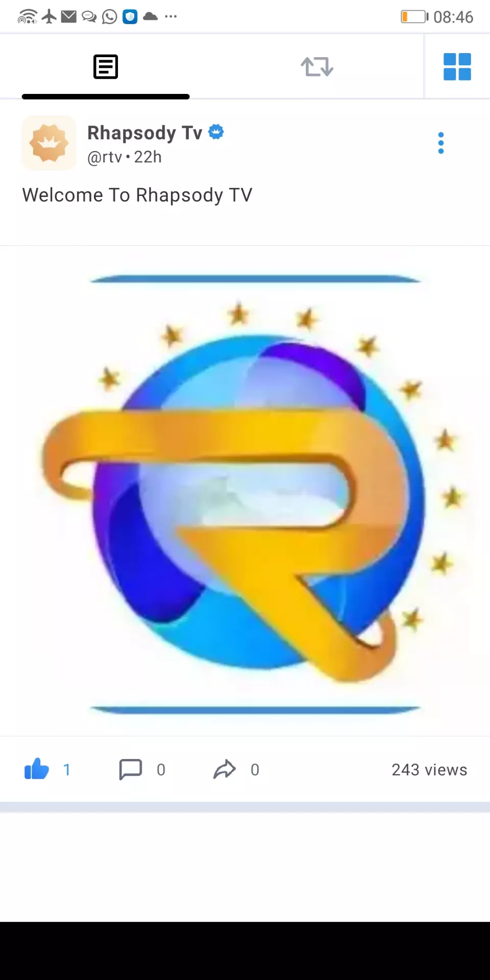 Rhapsody Tv - @rtv Profile | KingsChat - Christian Social Media